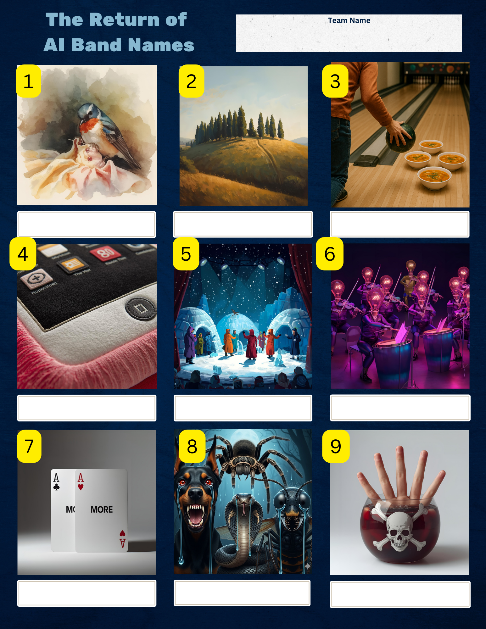 AI Band Names – NobleTrivia